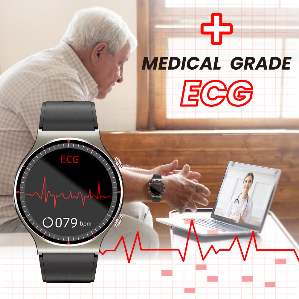 BEARSCOME CFDA ECG Blood Oxygen Heart rate Health Monitoring Smart Wat