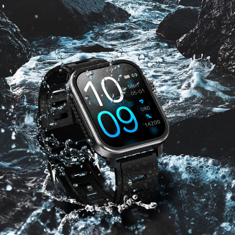 BEARSCOME VEE Bluetooth Call ECG/EKG Blood Oxygen Heart rate Monitoring ...