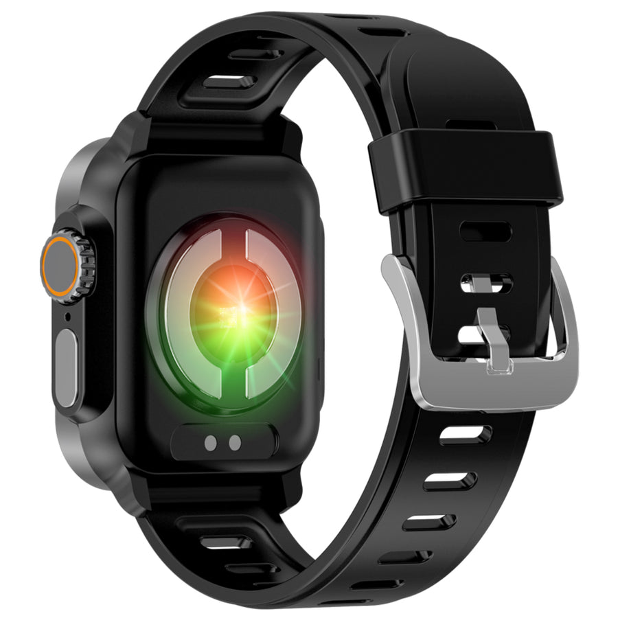 BEARSCOME VEE Bluetooth Call ECG/EKG Blood Oxygen Heart rate Monitoring ...