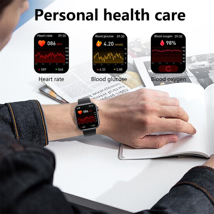 Bearscome BCF57 Blood Pressure Heart Rate Blood oxygen Sleep Monitoring ...