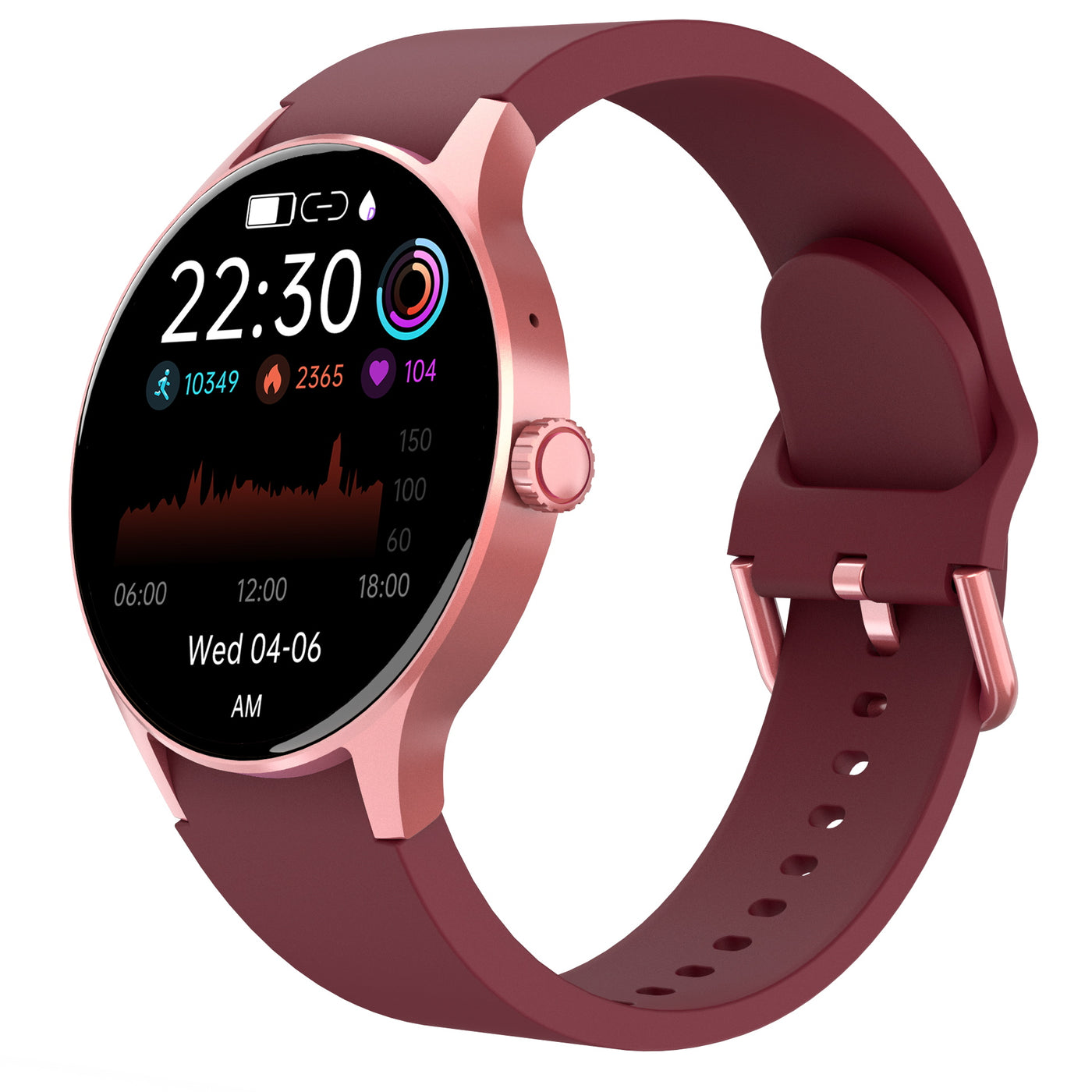 Bearscome Y80 Smart Watch Bluetooth call Blood Pressure Heart Rate ...
